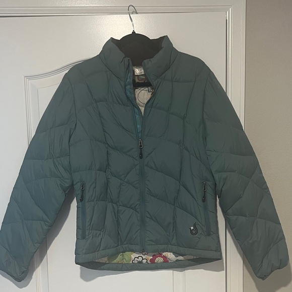Isis | Jackets & Coats | Isis Womens Quilted Puffer Jacket Teal | Poshmark